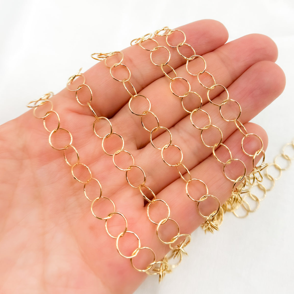 Buy Online 14K Gold Filled Round Link Chain