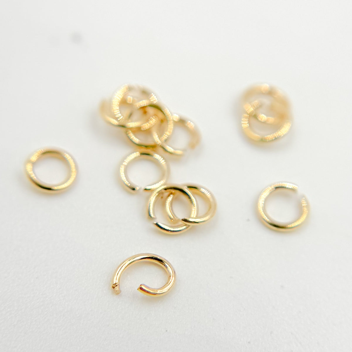 Buy Online 24 Gauge Gold Filled Open Jump Ring Set