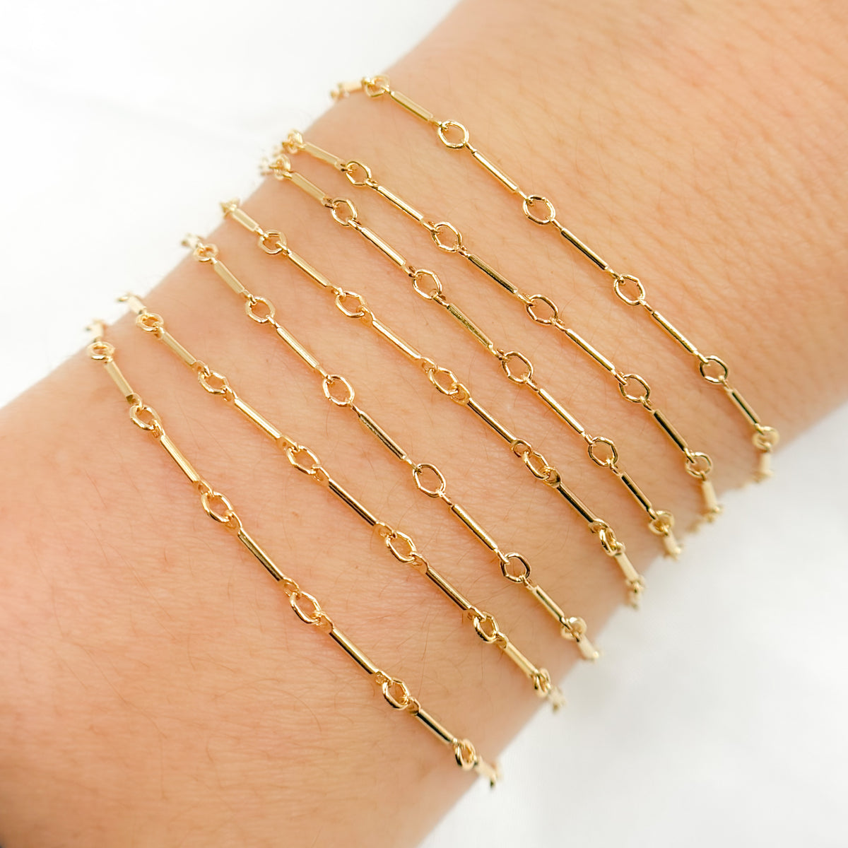 Buy Online 14K Gold Filled Bar Chain for Jewelry Making